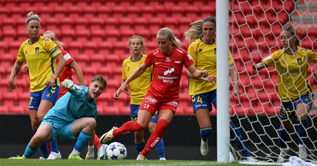 Vant mot Brøndby på Stadion / Brann